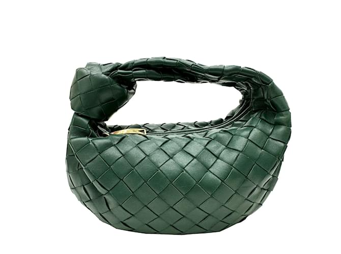 Bottega Veneta Jody Handbag Dark green Leather ref.1610804 - Joli Closet