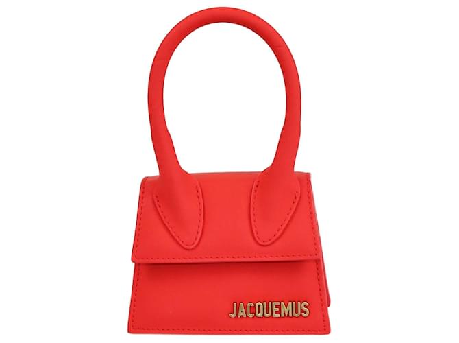 JACQUEMUS Handbags T. Leather Red ref.1612477 - Joli Closet