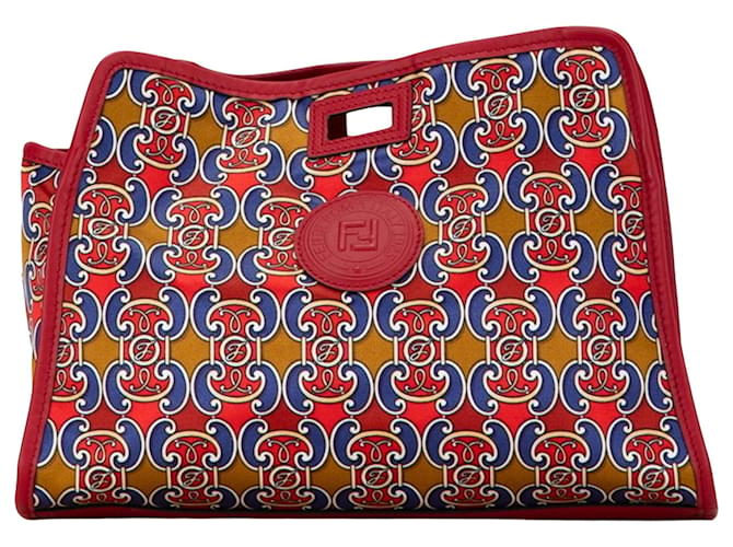 Fendi Peekaboo Red Synthetic ref.1617055 - Joli Closet