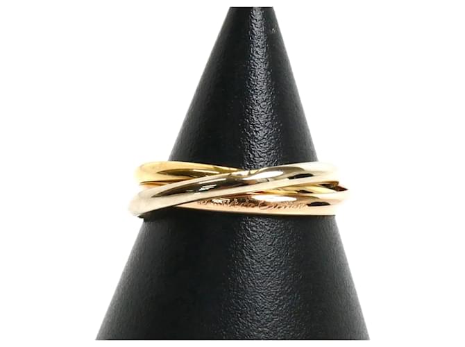 Cartier K18 Trinity XS Ring White gold Yellow gold Pink gold ref ...