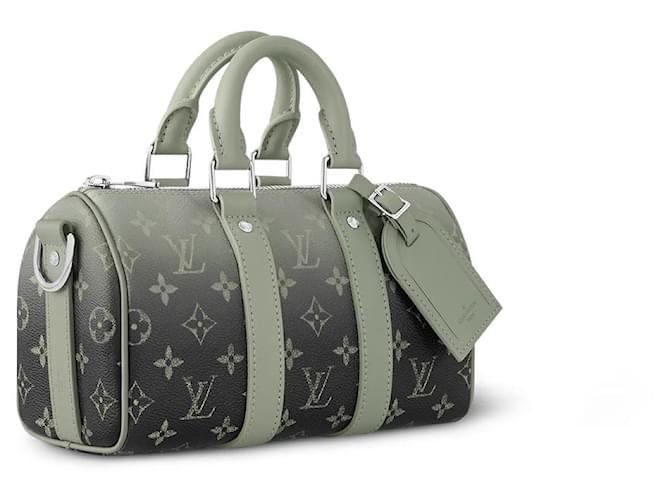 Louis Vuitton LV Keepall 25 gradient green Cloth ref.1618030 - Joli Closet