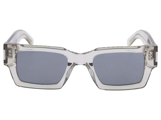 Saint Laurent SL572 Square Sunglasses in Grey Acetate Plastic ref ...