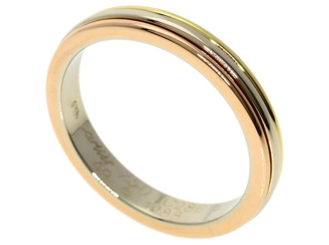 Cartier Three Color Band Ring White gold Yellow gold Pink gold ref ...
