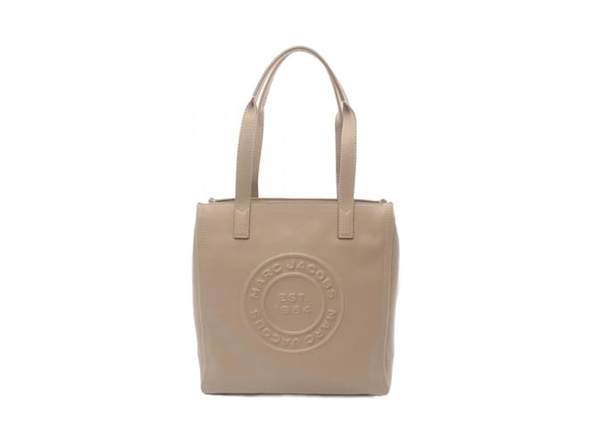 Marc Jacobs Signet Work Tote Bag Beige Leather ref.1635938 - Joli Closet