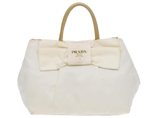 Prada Ribbon White Synthetic ref.1639706 - Joli Closet