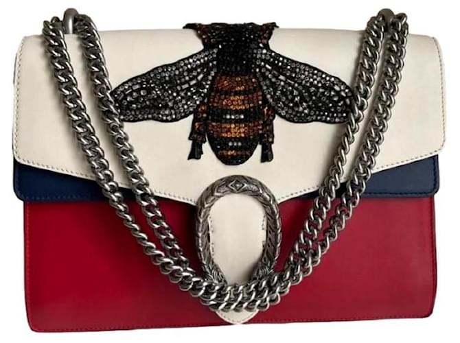 Dionysus Gucci Dyonisus Blue Leather ref.1641367 - Joli Closet