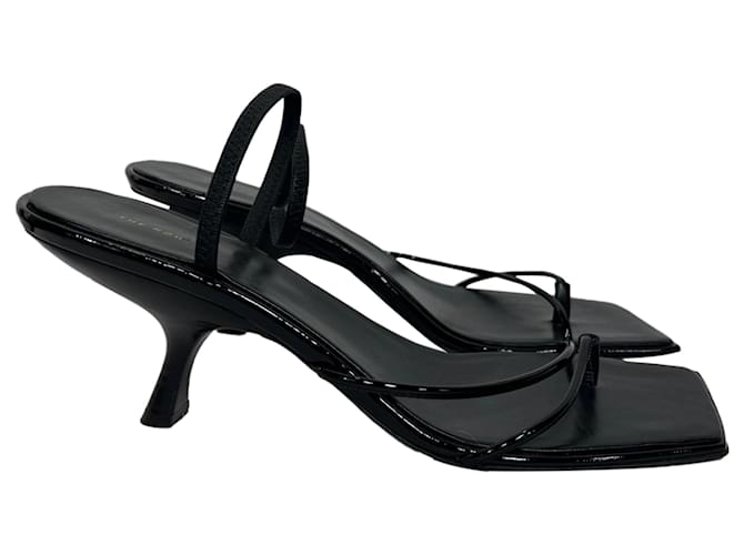The Row Rai Sandals in Black Leather ref.1643374 - Joli Closet