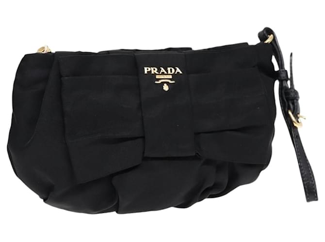 Prada Ribbon Black Synthetic ref.1669364 - Joli Closet