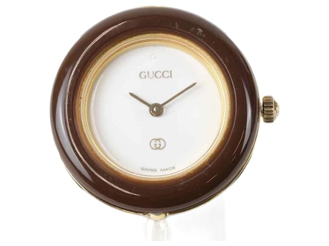 GUCCI Change Bezel Bangle Watch 1100L Quartz Women's ref.1671094 - Joli ...