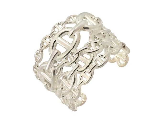 Hermès Hermes Chaine d'Ancre Bangle Silver ref.1676218 - Joli Closet