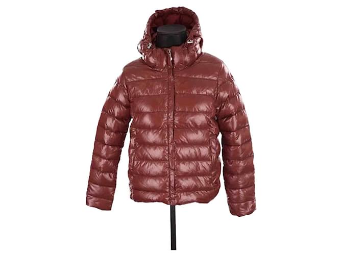 Pyrenex Puffer jacket Dark red Polyester ref.1677711 - Joli Closet