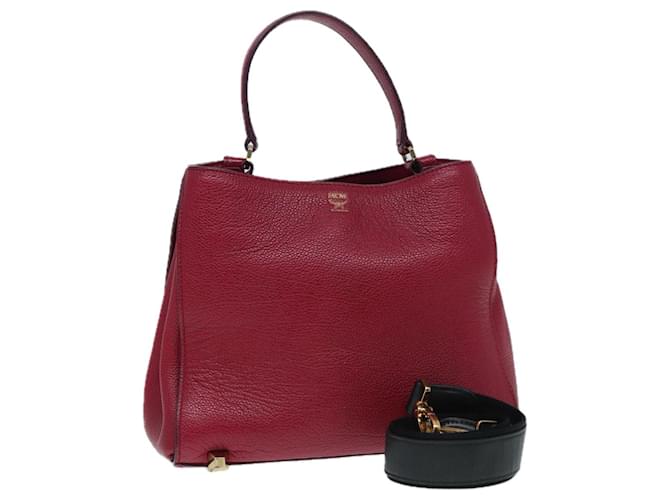 MCM Dark red Leather ref.1677775 - Joli Closet