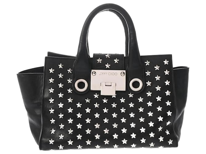Jimmy Choo Star studs Black Leather ref.1680417 - Joli Closet