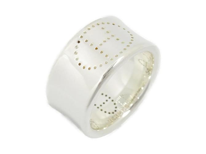 Hermès Hermes Eclipse Ring in Silver 925 Silvery ref.1692095 - Joli Closet