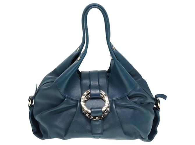 Bulgari Chandra Blue Leather ref.1700941 - Joli Closet
