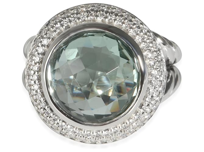 David Yurman Cerise Prasiolite Ring in Sterling Silver 0.75 CTW ref ...