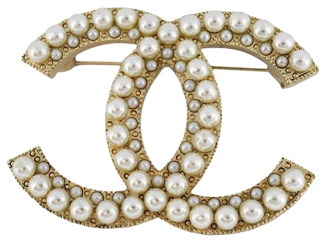 Chanel Coco Mark Golden Gold-plated ref.1709365 - Joli Closet