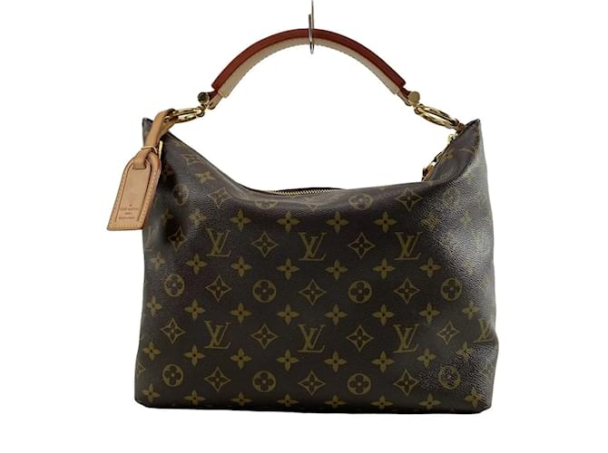 LOUIS VUITTON Sully PM Monogram Shoulder Bag M40586 Monogram Canvas ...
