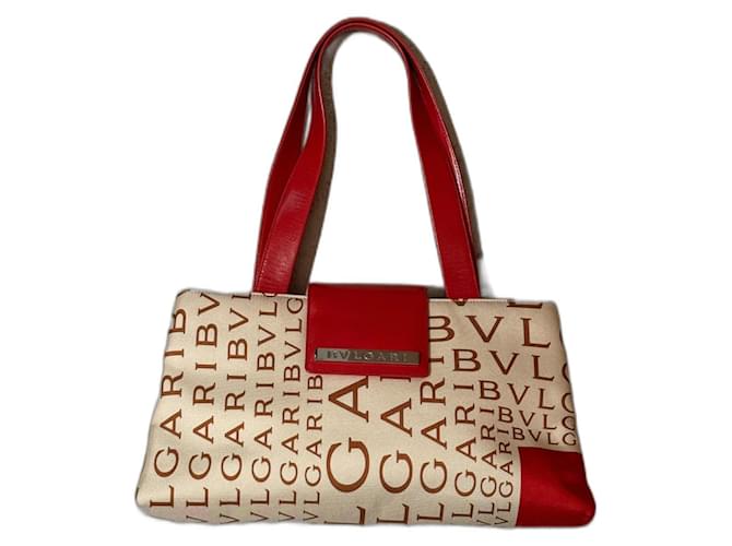 Bulgari Handbags Beige Silk ref.1712694 - Joli Closet