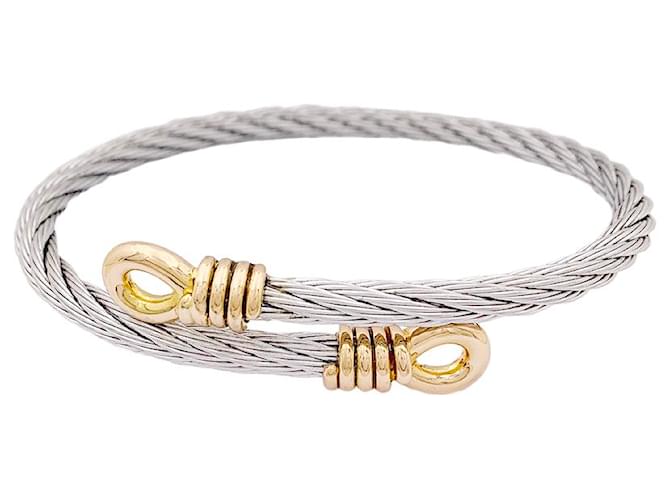 Fred 'Force 10' bracelet, gold and steel. White gold ref.1715285 - Joli ...