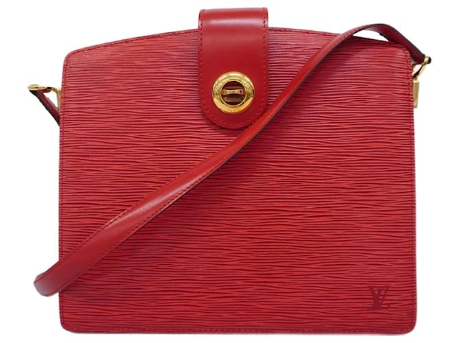 Louis Vuitton Epi Capuchin Shoulder Bag Red ref.1724147 - Joli Closet