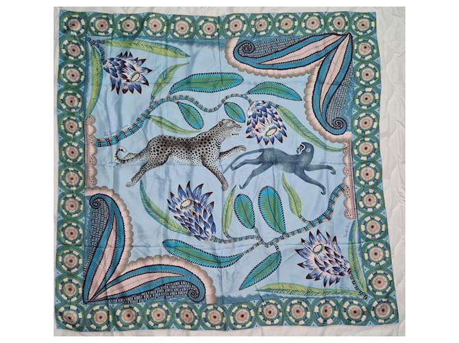 Hermès giant square the savana dance Multiple colors Silk ref.1727480 ...