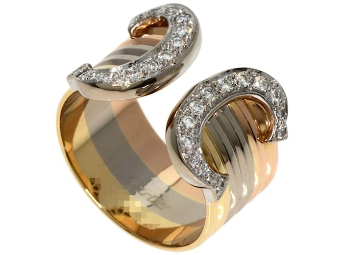 Cartier 2C LM Diamond Ring Golden White gold Yellow gold Pink gold ref ...
