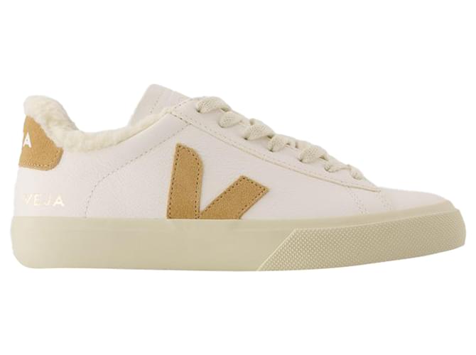 Campo Winter Sneakers - Veja - Leather - White Pony-style calfskin ref ...