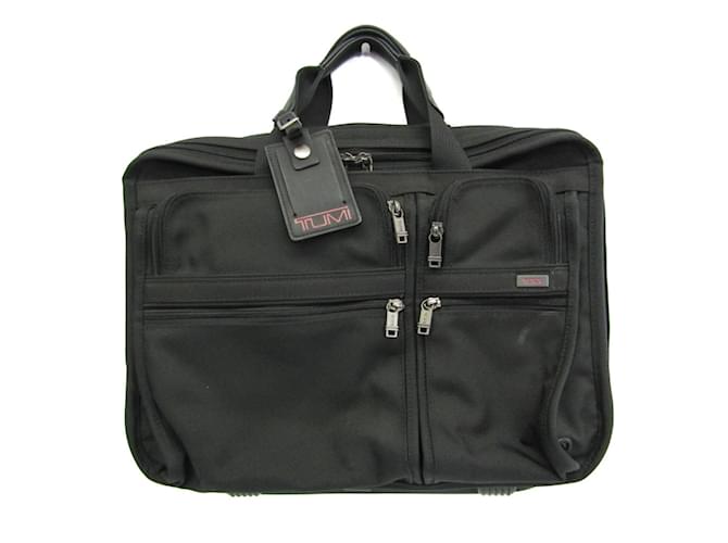 Tumi Soft Case Carry-on Luggage Black Leather Cloth ref.1736708 - Joli ...