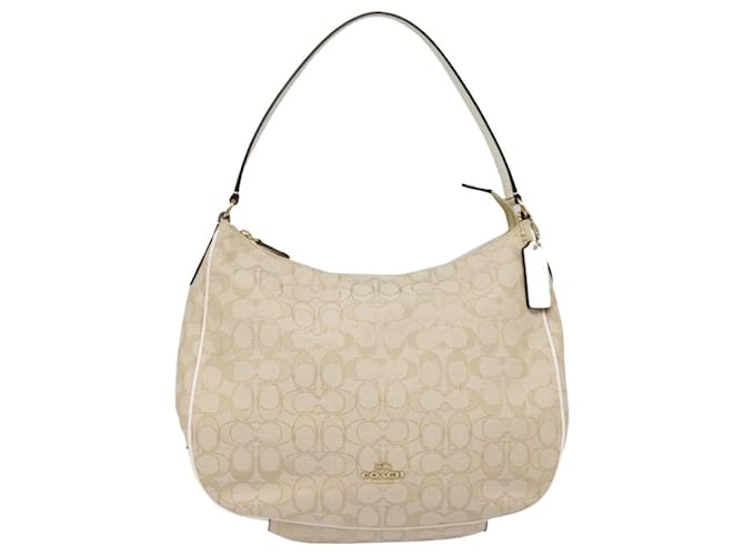Coach Signature Beige Cloth ref.1748907 - Joli Closet