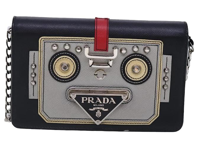 Prada Robot Black Leather ref.1753992 - Joli Closet