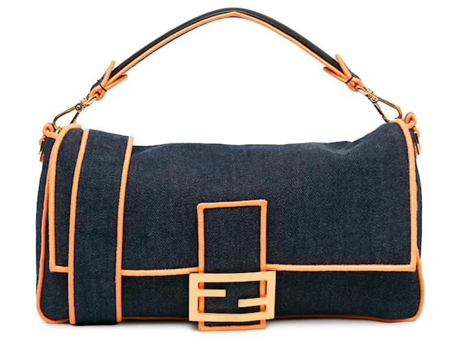 FENDI Handbags Denim - Jeans Blue ref.1757093 - Joli Closet