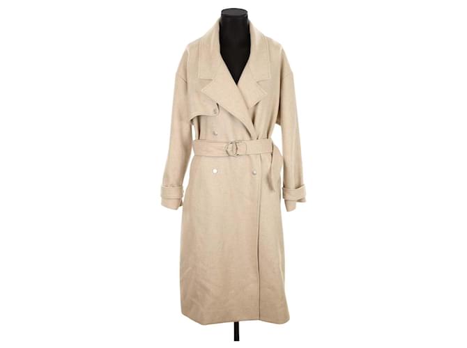 Bash Wool coat Beige ref.1757722 - Joli Closet