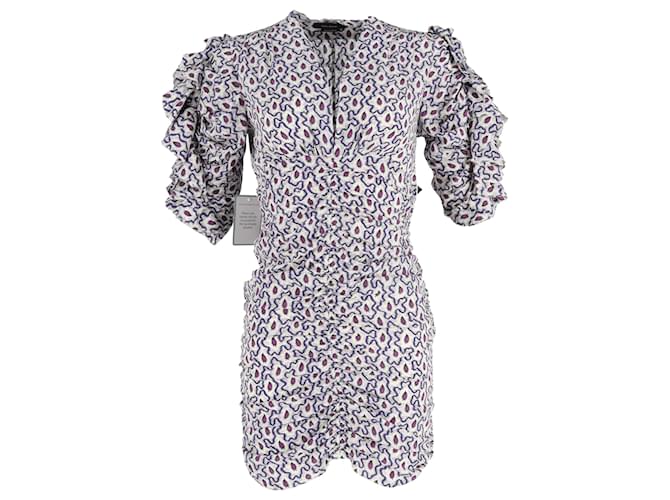 Isabel Marant Paisley Print Mini Dress in Multicolor Silk ref.1759040 ...