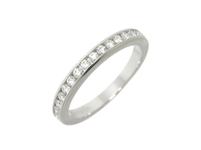 Tiffany & Co. Half Circle Channel Setting Ring Platinum ref.1759686 ...