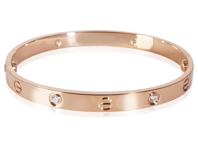 Pulseira Love Cartier, Diamantes (Ouro Rosa) ref.1771818 - Joli Closet