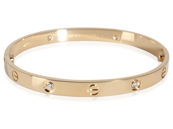 Pulseira Love Cartier, Diamantes (Ouro Amarelo) ref.1771825 - Joli Closet