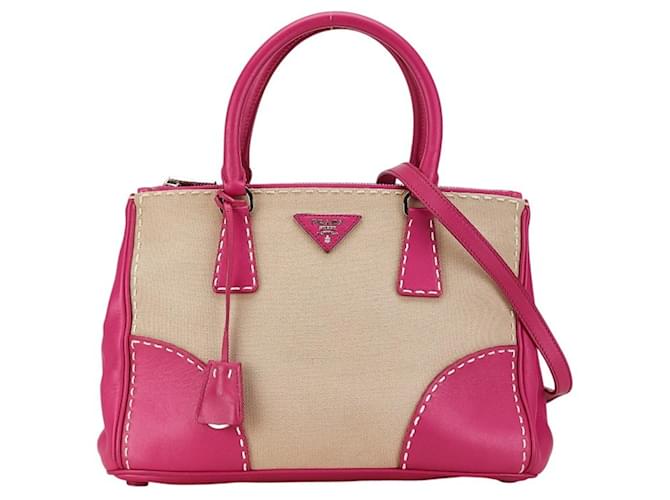 Prada Canapa Pink Cloth ref.1775397 - Joli Closet