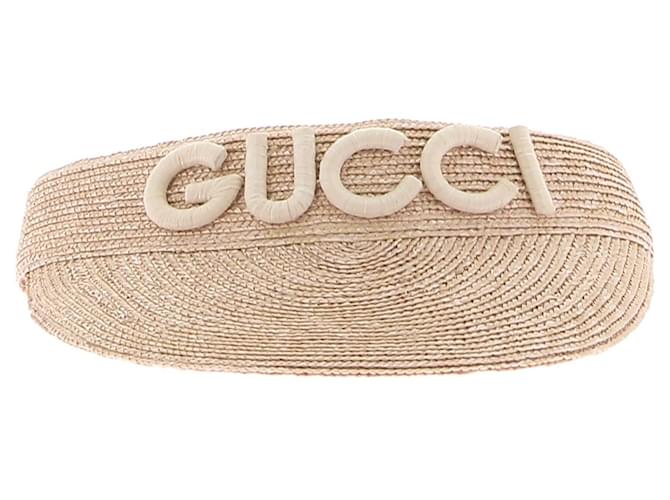 GUCCI Hats T.International M Wicker Beige ref.1782142 - Joli Closet