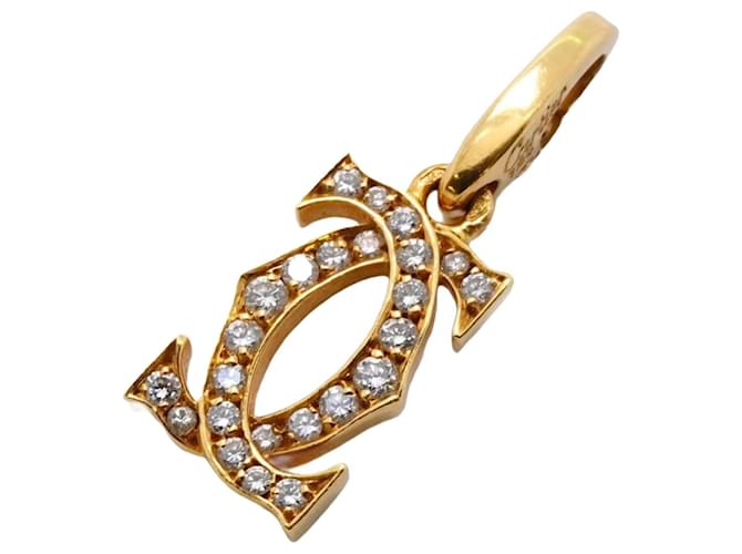 Cartier 18K Yellow Gold Diamond Pendant ref.1784667 - Joli Closet