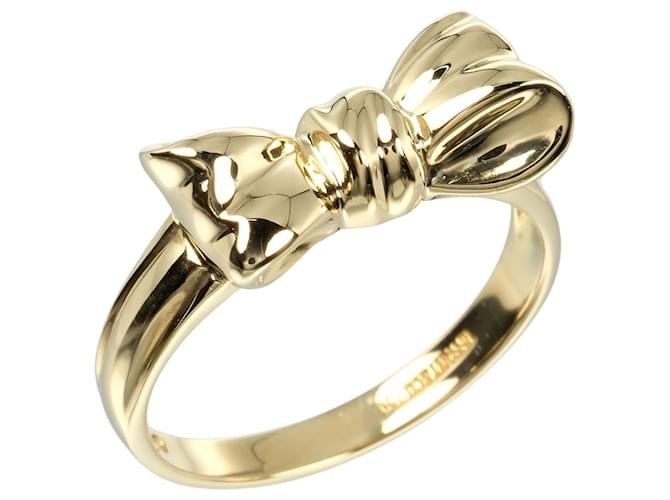 Tiffany & Co. Yellow Gold Ribbon Ring ref.1789381 - Joli Closet