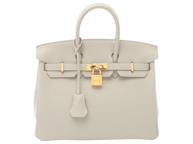 Hermès Birkin 25 Cream Leather ref.1790475 - Joli Closet