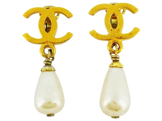 Chanel Coco Mark Golden Gold-plated ref.1791510 - Joli Closet