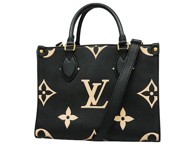 Louis Vuitton Onthego Black Leather ref.1791783 - Joli Closet