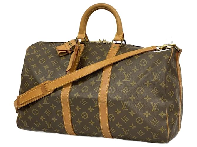 Louis Vuitton Keepall Bandouliere 45 Brown Cloth ref.1791784 - Joli Closet