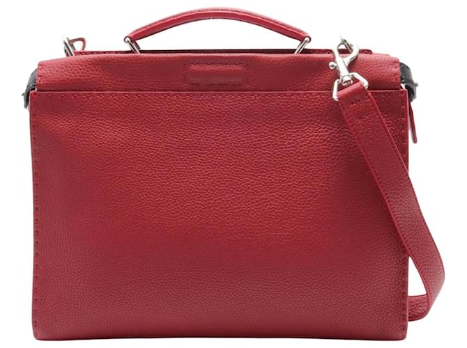 Fendi Peekaboo Red Leather ref.1791848 - Joli Closet