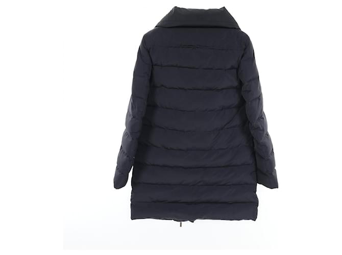 Moncler GERBOISE Down Jacket Polyester Navy Navy blue ref.1806945 ...