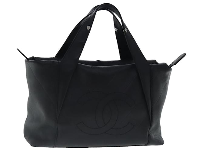 Chanel V-Stich Black Leather ref.1819034 - Joli Closet