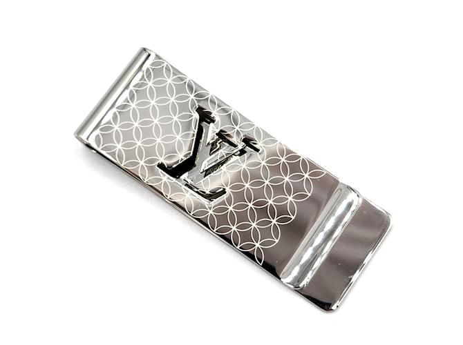 Louis Vuitton Silver Metal Money Clip Silvery ref.1824581 - Joli Closet
