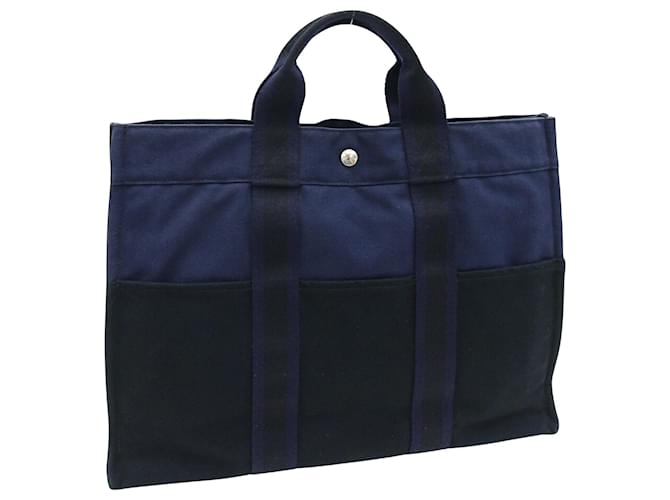Hermès Herline Navy blue Cloth ref.1828372 - Joli Closet